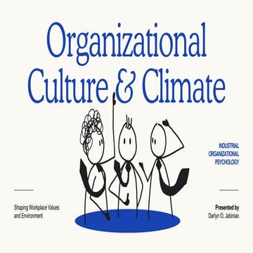 Organizational Culture and Climate.pdf.p | PDF