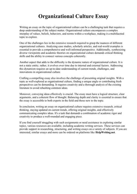 Organization Essay.pdf