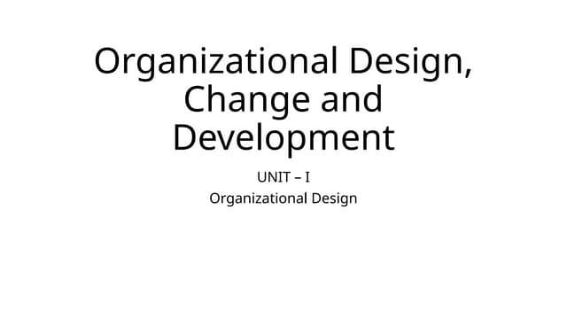 Amazon's Organizational structure | PPTX