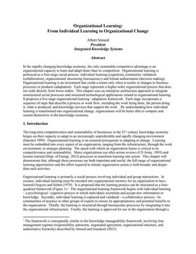 Integrative thinking a model takes shape | PDF