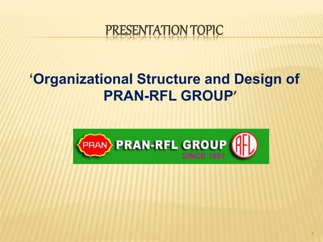 PRAN RFL group | PDF