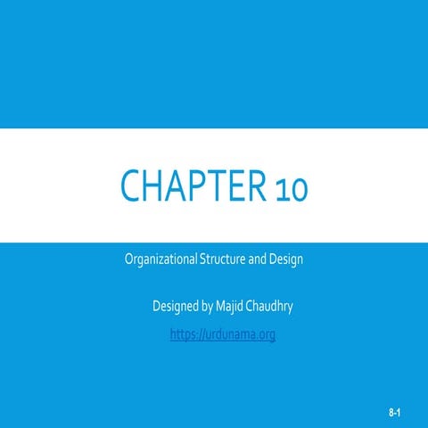 Organisational Structure & Design IEM.pdf