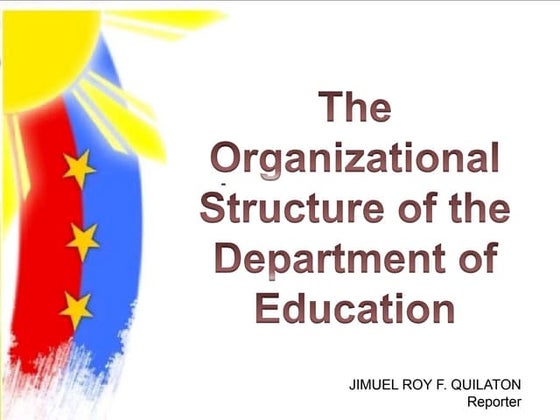 Department of Education (DepEd) Management Structure | PPTX