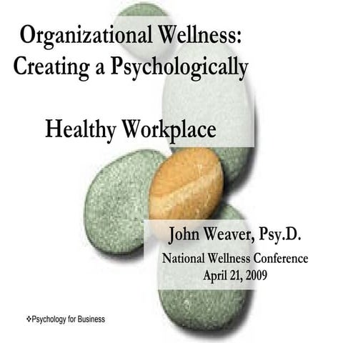 Organizational Wellness | PPT