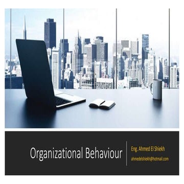 Organization as a Machine Metaphor | PPTX