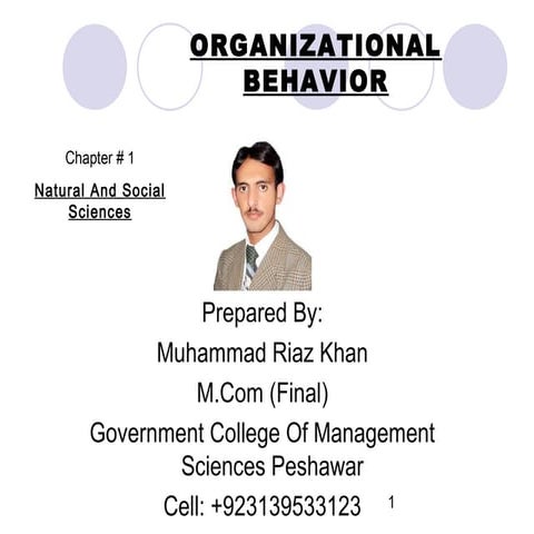 Organization behavior | PPT