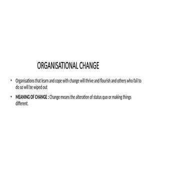 organization change.pptxorganization change | PPTX