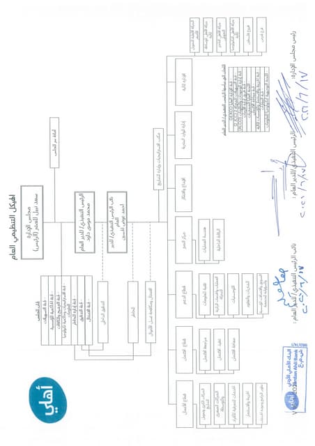 Organization chart english