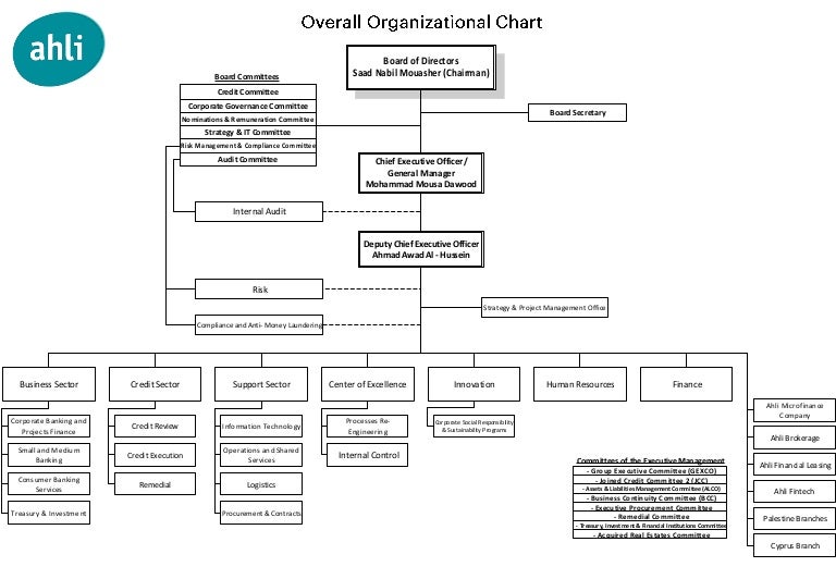 Organization chart english