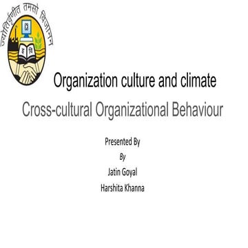 Organization Culture (OCTAPACE) | PPTX