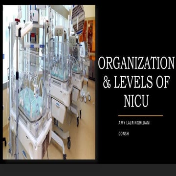 NICU CONCEPTS, STAFFING,PROTOCOLS, PHYSICAL LAYOUT | PPTX
