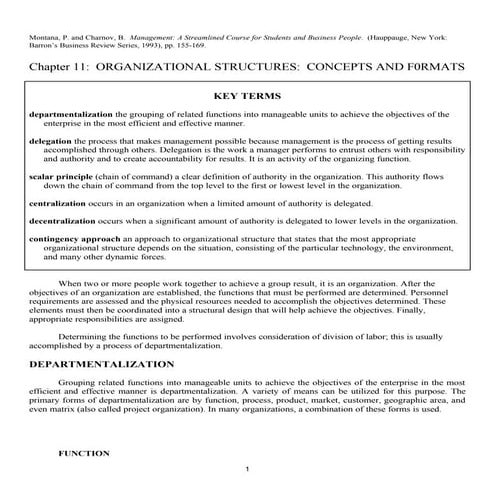 Organization management | PDF