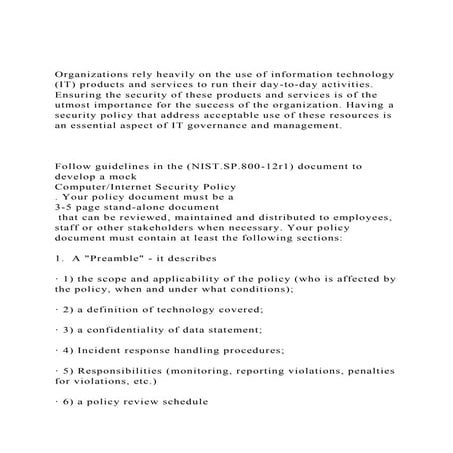Acceptable Use Policy Making | PPTX