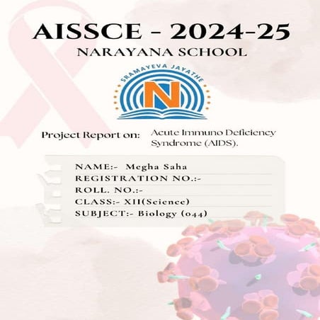 Investigatory Project on Aids | PDF