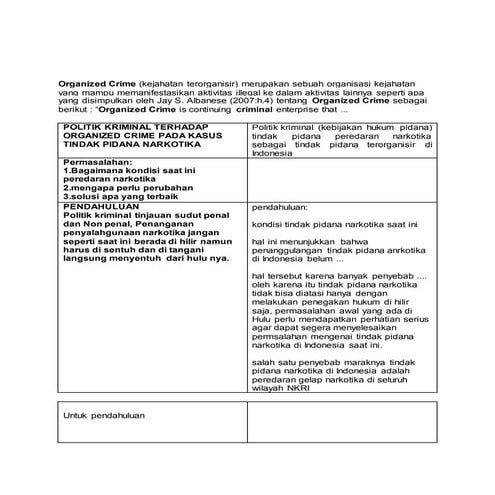 Organized crime | PDF