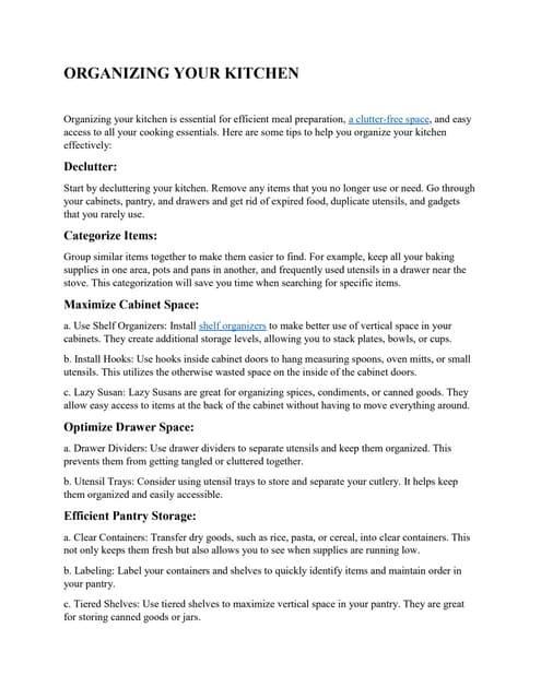 Kitchen Organization Tips.pptx