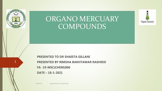 CH-02- Module-1-OMC-Introduction and a] Organomagnesium Compounds | PPTX