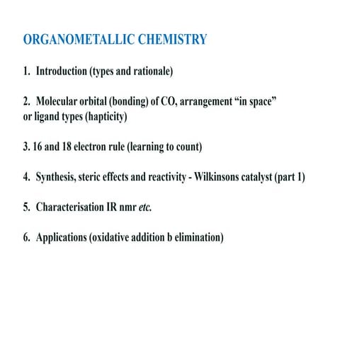 Organometallic-Chemistry.ppt