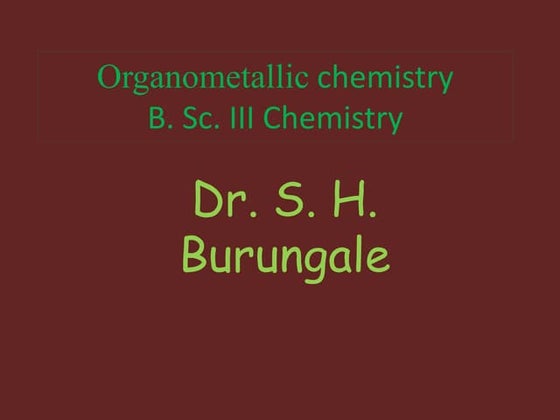 Metal nitrosyls and their derivatives | PPT