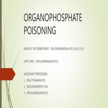 ORGANOPHOSPHATE POISONING.pptx