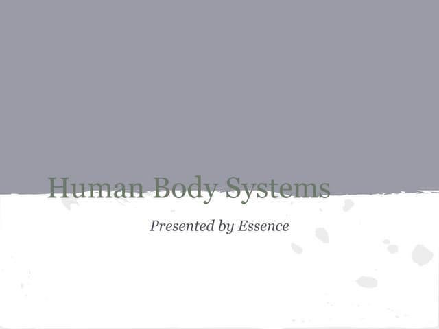 Organ systems of the body and their functions | PPT | Endocrine and Metabolic Diseases ...