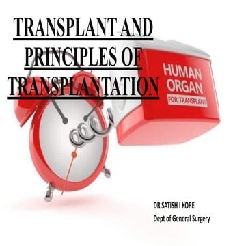 Principle of Organ Transplantation.pptx