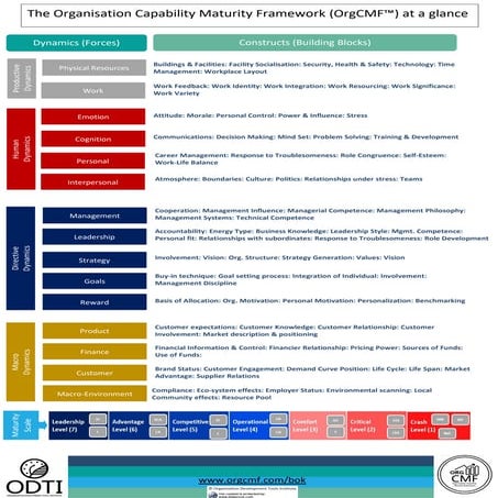 The Organisation Capability Maturity Framework At A Glance Pdf