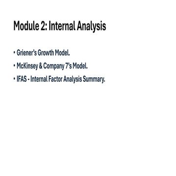 Org Design & Change - Module 2 - Internal Analysis.pdf