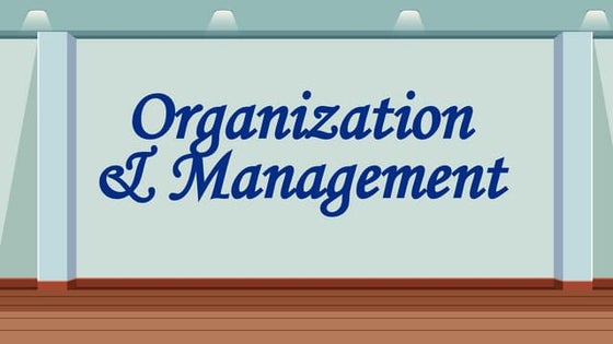 ABM 11_ORGANIZATION AND MANAGEMENT_Q1_W1_Mod1.pdf | Executive ...