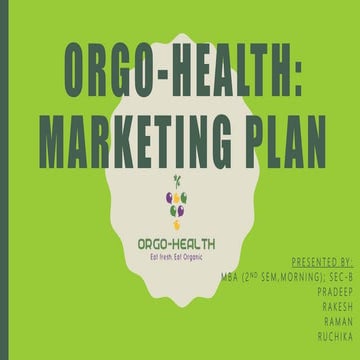 Orgo health | PPT
