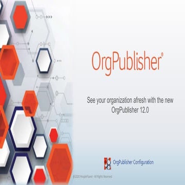 Org publisher 12.0 functionality | PPT