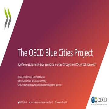 The OECD Blue Cities Project | PPTX