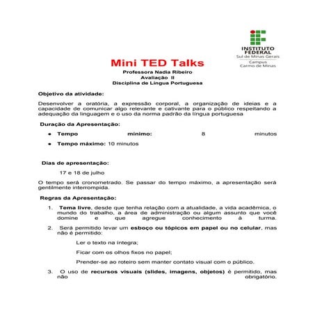 Orientações Avaliação Mini TED Talks.docx