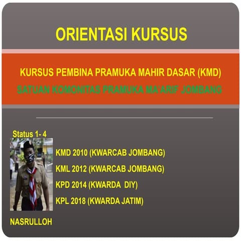Orientasi kursus | PPT