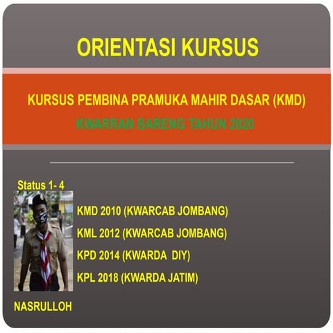 Orientasi kursus | PPT
