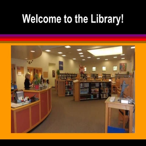 Yarmouth High School Library Orientation | PPTX