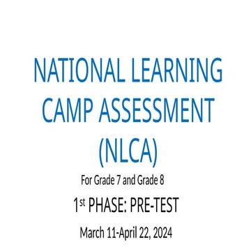 GRADE 10 ORIENTATION NLCA PreTest 2024-2025.pptx