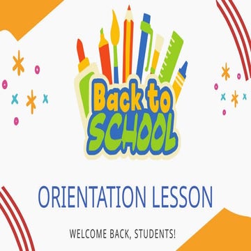 Orientation 1_ESL- Presentation- Enlgish | PPTX