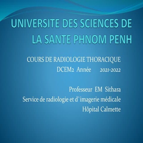 Syndrome bronchique | PDF