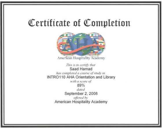 Certificate of Practical Training | PDF