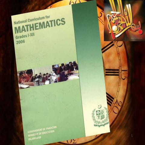 Orientation on mathematics curriculum | PPTX