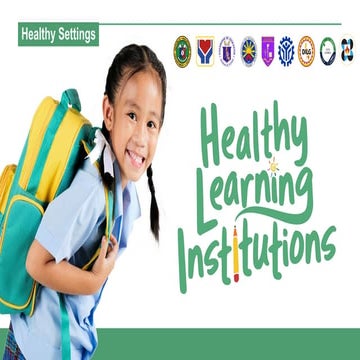 Orientation on Updated Self-Appraisal Checklist for Healthy Learning ...