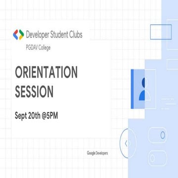 Orientation session final | PPTX