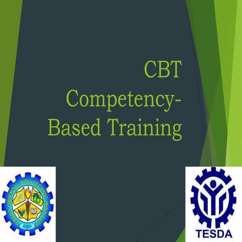 Want to learn CBT Competency-Based Training don't miss out! | PPT