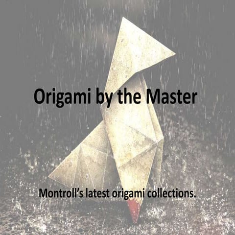 Origami by the master | PPTX