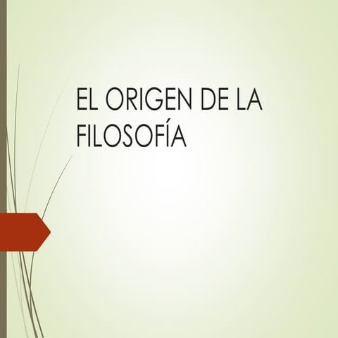Origen-de-la-filosofía- La capacidad asombro | PPT