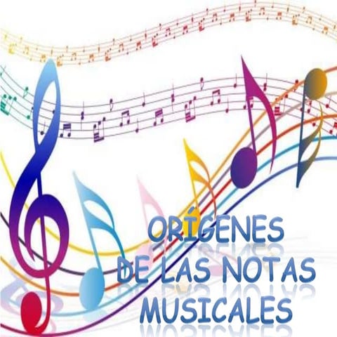 Origen de las notas musicales | PPTX
