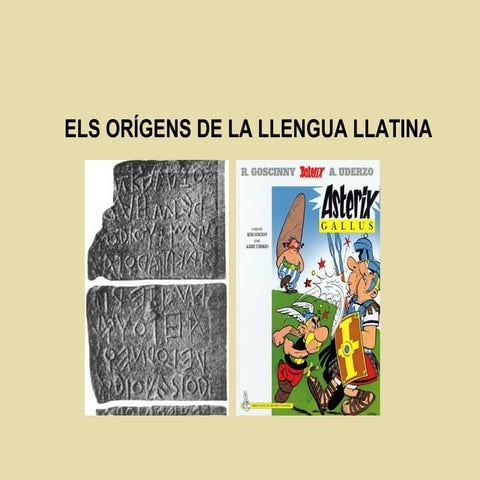 Origen latín | PPT