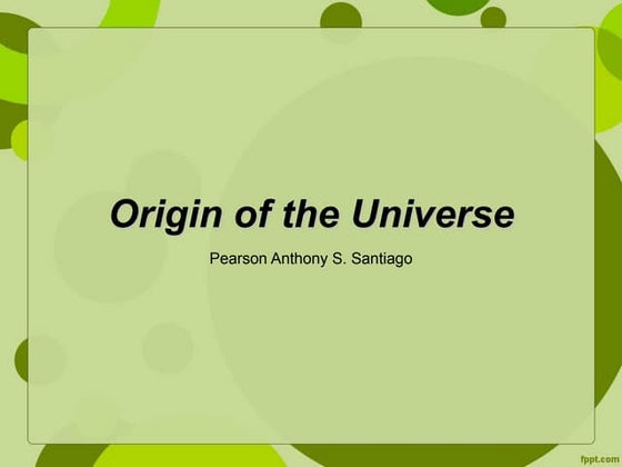 The big bang theory | PDF | Physics | Science