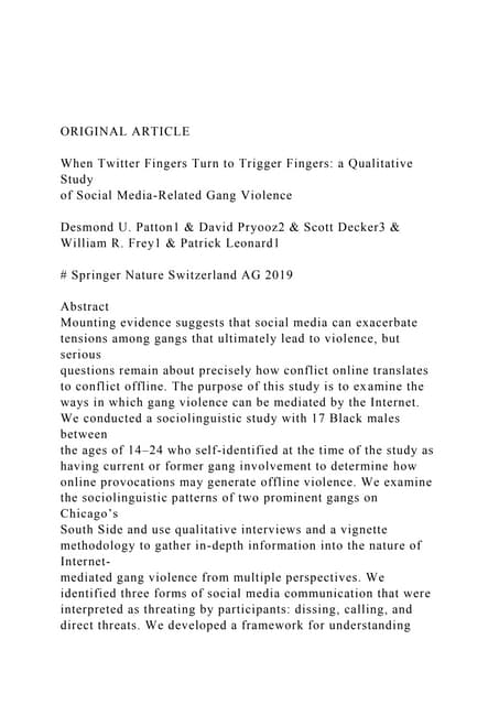 Understanding #WhyIStayed | PPT